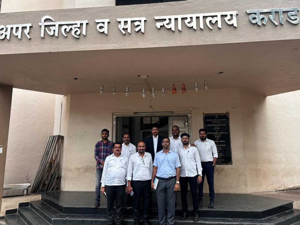 कराड न्यायालाय येथील अनेक अडचणी आल्या समोर ; याबाबत कराड बार चे अध्यक्ष ...